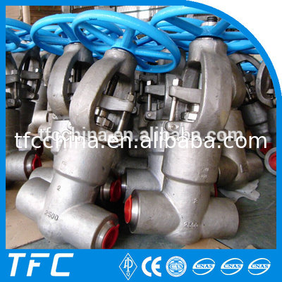 API 602 forged steel alloy steel gate valve