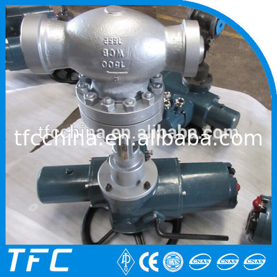 API 602 800LB forged steel high pressure stainless steel flanged globe valve