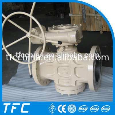 plug disc motor operated globe valve TFC Valve