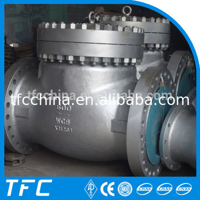 double flange swing check valve non return valve