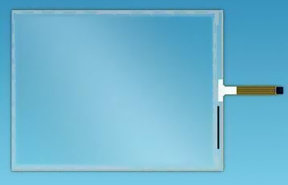 Resistive touch screen LCD panel / touch screen laptop water resistant 132.5mm / 104.7mm