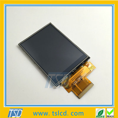 2016 hot selling 2.8 inch 240x320 dots TFT display 2.8'' LCD module with 4wires RTP