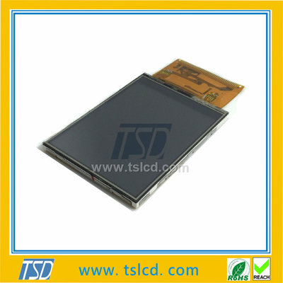 Promotional 2.8 inch QVGA 240x320 dots TFT display screen with resisitive touch panel