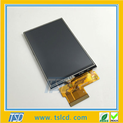 Specail LCD ZIP FPC connector 3.5inch 320x480  color TFT LCD module with LED backlght