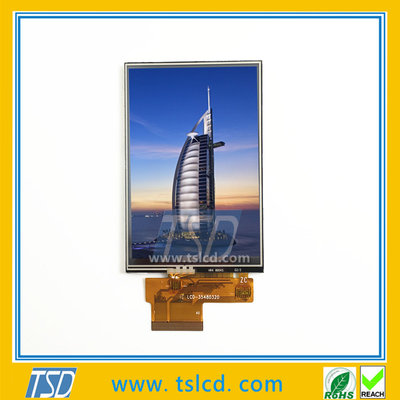 Best offer 3.5inch LCD resistive touch screen tft lcd module 320x480 resolution TST35HV15AR