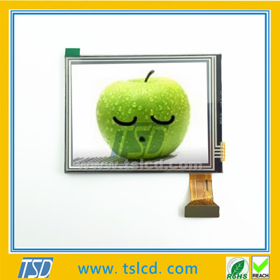 TSD factory Transflective tft 3.5'' inch 240x320 Sunlight readable lcd touch panel with RGB+SPI interface