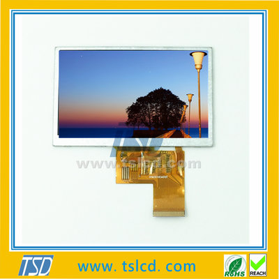 2016 hot selling 4.3'' inch 480x272 QVGA  tft lcd screen module with TP China factory
