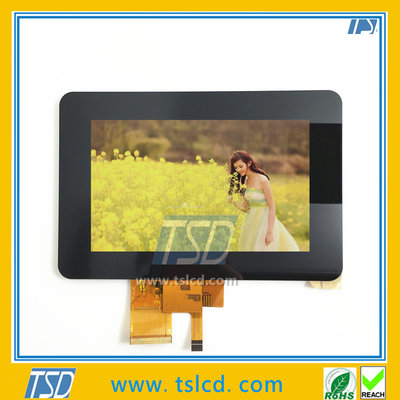 High brightness 5 inch  tft lcd display 800x480 resolution with CTP