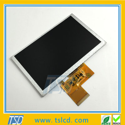 High brightness 5 inch  tft lcd display 800x480 resolution with CTP