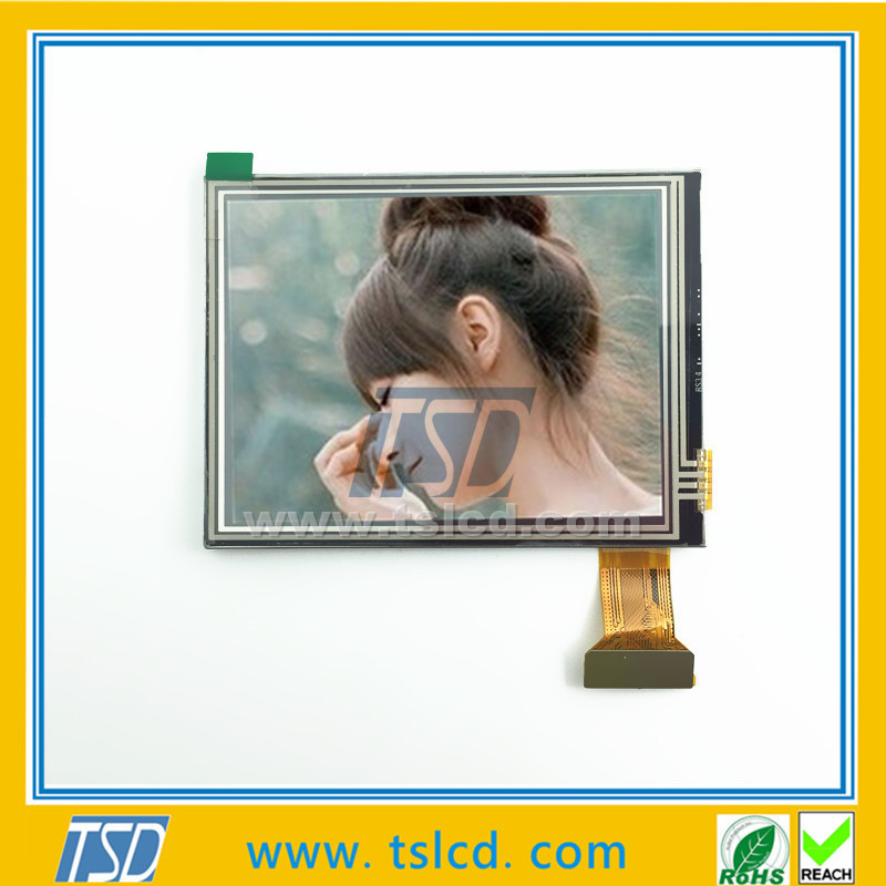 RGB+SPI interface  240x320 3.5'' inch QVGA TFT display sunlight readable China supplier