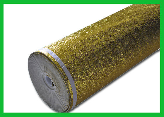 Aislamiento de la hoja de la espuma de la lamina EPE del papel de aluminio para la pared exterior