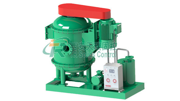 HDD Drilling Mud Circulation System High degassing effciency Vacuum Degasser with Vertical motor from TR Solids Control