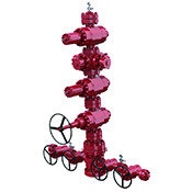 API 6A Wellhead &amp; X-mas Tree for Oil and Gas Well/ Wellhead Production Tree/ Oil Christmas Tree supplier