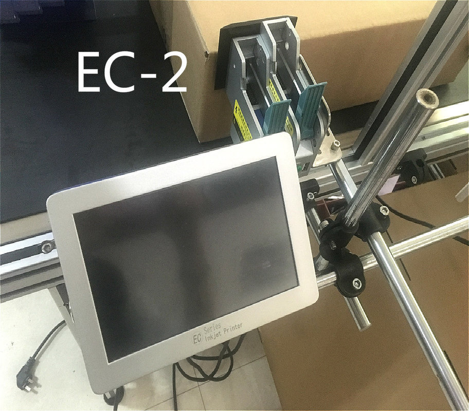 Chargencode-thermische Jet-Drucker-Verfallsdatums-Aushaumaschine-silberne Farbe
