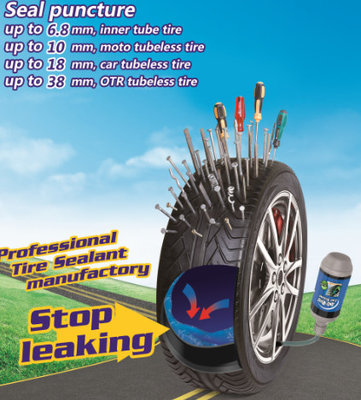 OEM Puncture Repair Prevention and  Anti-Rust Tire Sealant 350ml
