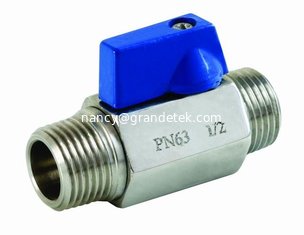 China staless steel mini ball valves (F/F M/F M/M) 1000PSI reduced bore supplier