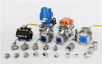 China good price 2pc ball valves with high mounting pad for pnuematic/electrical actuators 1000PSI WOG supplier