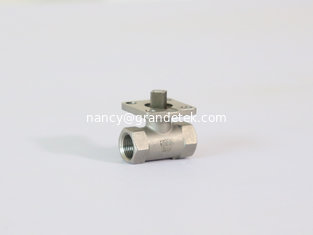 China 1PC ball valves with high mounting pad PAI 1000PSI threaded ends from direct manufacture supplier