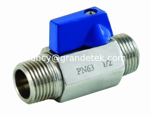 staless steel mini ball valves (F/F M/F M/M) 1000PSI reduced bore supplier