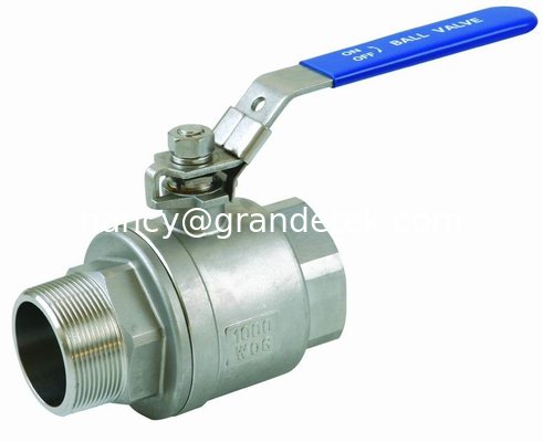 staless steel mini ball valves (F/F M/F M/M) 1000PSI reduced bore supplier