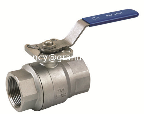 good price 2pc ball valves with high mounting pad for pnuematic/electrical actuators 1000PSI WOG supplier