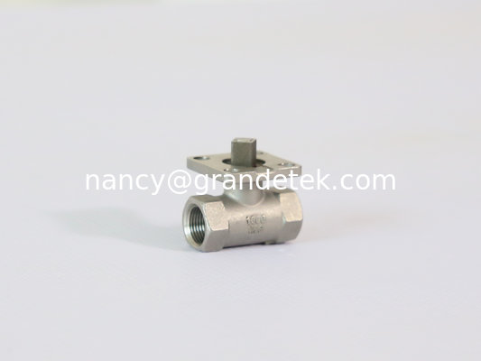 1PC ball valves with high mounting pad PAI 1000PSI threaded ends from direct manufacture supplier