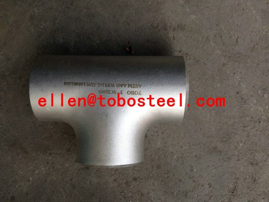 ASTM A403 WP316L stainless steel tee