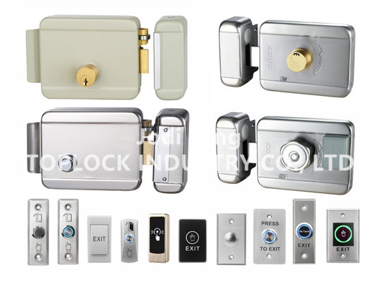 Electrical Access Control Electrci Door Push Button Swith With Security CCTV System Building Intercom System