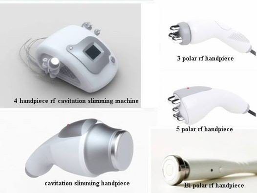 Portable Cavitation RF Slimming Machine Multifunctional Multipolar 35 khz - 40 khz