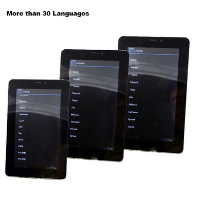 Black Lcd Screen Google Android 4.0 Tablet Pc With Phone Calling Wm8850