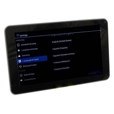 A13 1.5ghz Cpu를 가진 백색 구글 인조 인간 4.0 터치패드 정제 PC