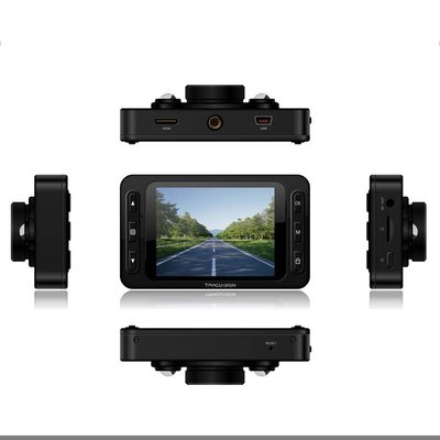 Portable 1080P Car Blackbox DVR TV-OUT , Black Double Camera HD DVR