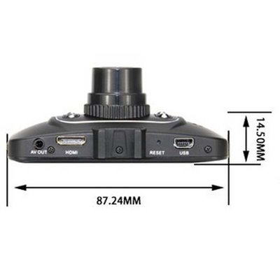 TFT Screen Car Blackbox DVR , Vehicle Camera G-sensor HDMI HD 1080P