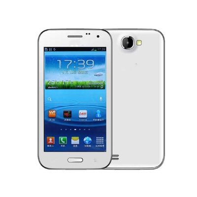 5 인치 터치패드 이동 전화, 3G/Wifi를 가진 백색 MTK6575