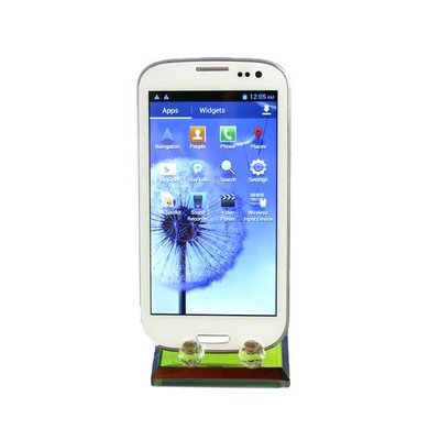 3.5 inch Touchpad Mobile Phones White , MTK 7577 Dual Core