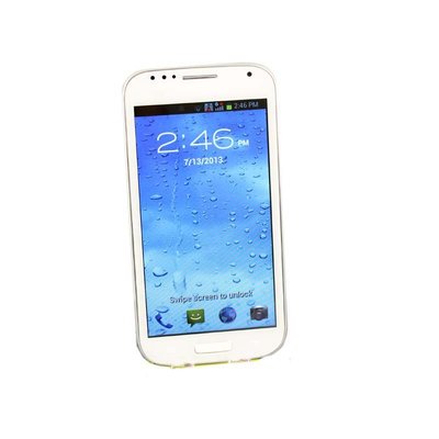 5.0 inch TP Screen Touchpad Mobile Phones , White with 3G Bluetooth WiFi