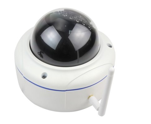 2.0MP P2P CMOS Vandalproof Wireless IP Camera With Night Vision​ SD Card Slot Max 32G