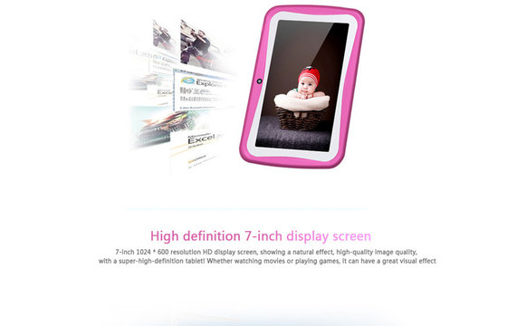 Dual core Cortex A9 - 1.0Ghz Kids Wifi Tablets touch screen pc Notebook