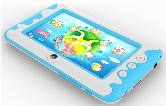 Yellow Kids Android Tablet PC Single core 512 RAM 4G ROM , 4.3 Inch