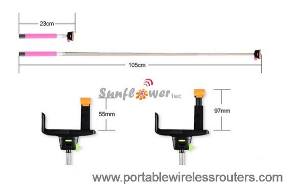 Selfie Monopod Extendable Handheld Monopod With Shutter Release For Iphone 6 Samsung