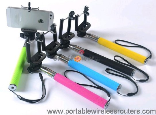 Colorful Mobile Phone Accessories / Smartphone Monopod Selfie Take Pole Z07-1