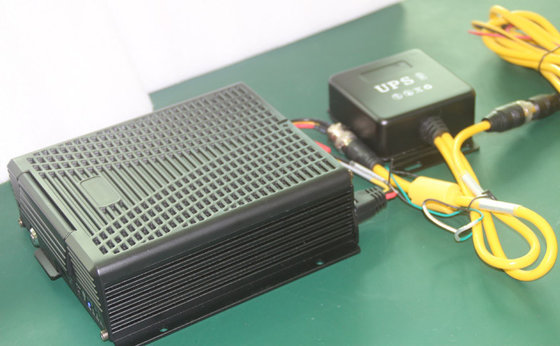 Vehicle HDD Mobile Security DVR With 2-CH IP camera, Harddisk And SD Card Storage For Taxi