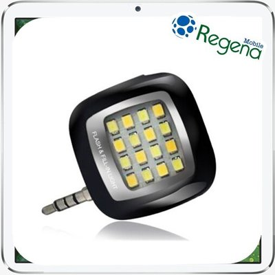 Portable Mobile Phone Accessory Mini 16 Leds LED Flash Fill Light For iPhone IOS Android Smartphone