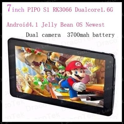 Android 4.1 Touchpad Tablet PC With 8000mA Battery , 1280 x 800 pixels