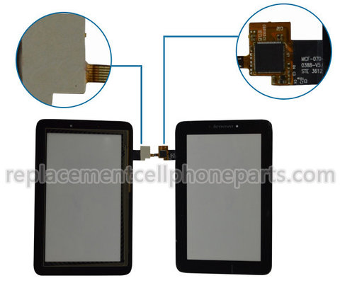 Glass 7 inch Android Touchpad tablet PC Mid Lenovo A2107 Touch Digitizer