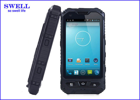 Yellow Black Rugged IP67 Smart Phones Shockproof , Dustproof
