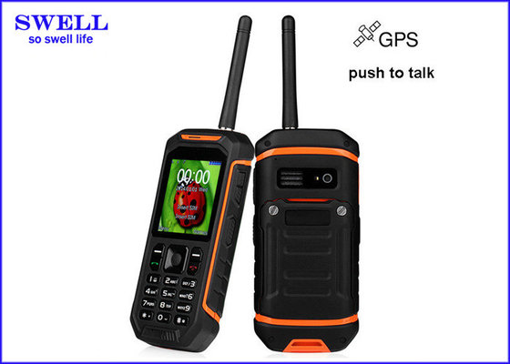Gps Tracker Walkie Talkie Phones Military Spec SmartPhone with 2.4inch X6