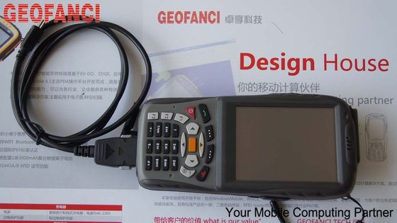3G Rugged RFID Reader  PDA With Barcode Scanner 3.2inch Touch Screen Rugged Tablet PCS