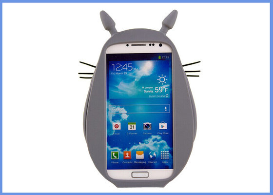 iPhone 6 / 5S / 4 Cute 3D Cartoon Totoro Soft Silicone Mobile Phone Cover