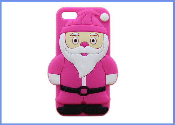 Professional Mobile Phone Accessory , Mobile Phone Case Santa Claus Phone Cover
